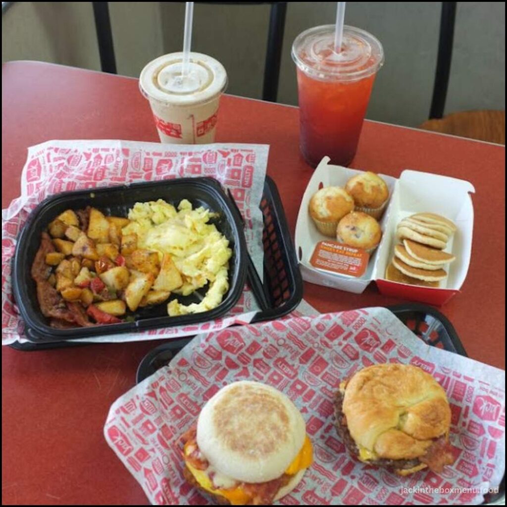 Jack in the Box Breakfast Menu with Prices 2025